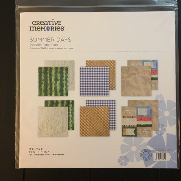 Creative Memories | Other | Creative Memories Paper Packs | Poshmark